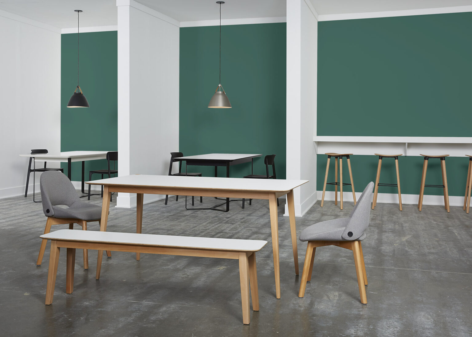 ETC Kitner Table and Bench Collection | Applied Ergonomics – Office ...